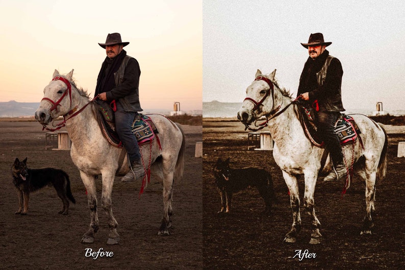 10 Spaghetti Western Lightroom Presets: Vintage Film Photography (XMP ...