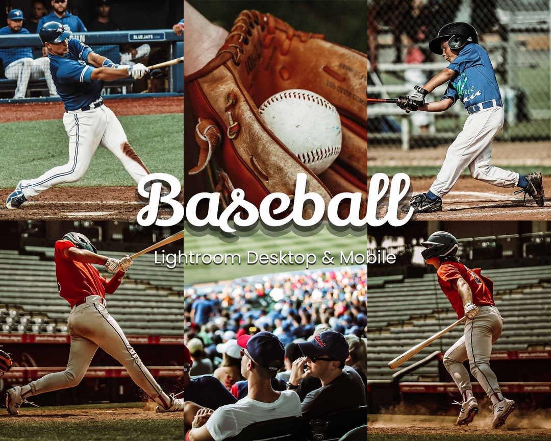 Baseball Lightroom Presets: Vibrant Sports Photo Editing (desktop ...