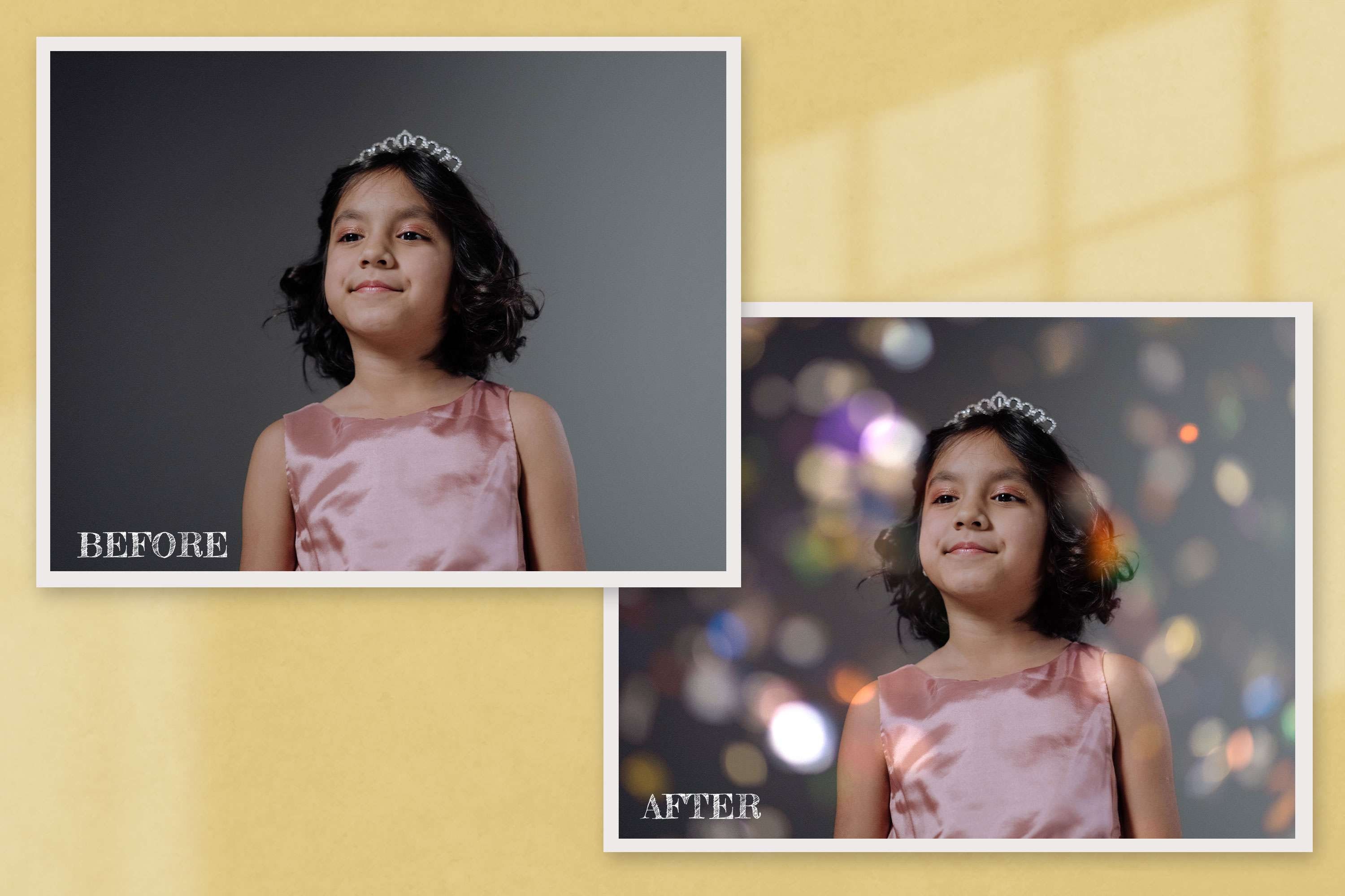 Colorful Light Photoshop Editing Overlays Digital Backdrops | Etsy