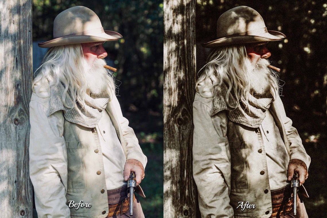16 Cowboy Lightroom Presets: Vintage Western Photography Filters - Etsy