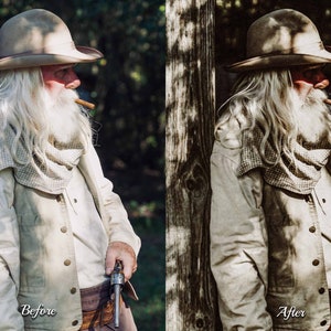 16 Cowboy Lightroom Presets: Vintage Western Photography Filters - Etsy