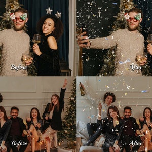 45 Confetti Popper Party Overlays Realistic High-quality PNG - Etsy