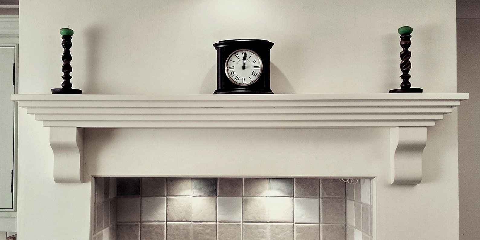 MODERN Style Mantel Shelf With or Without Corbels, Solid Pine Wood ...