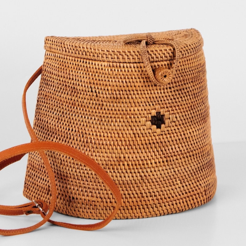 Rattan Backpack - Etsy
