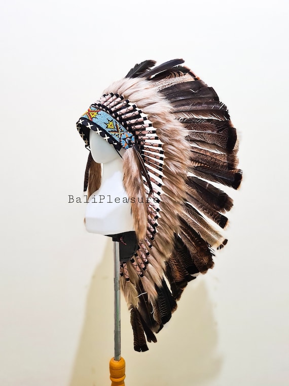 Native American Feather Hat
