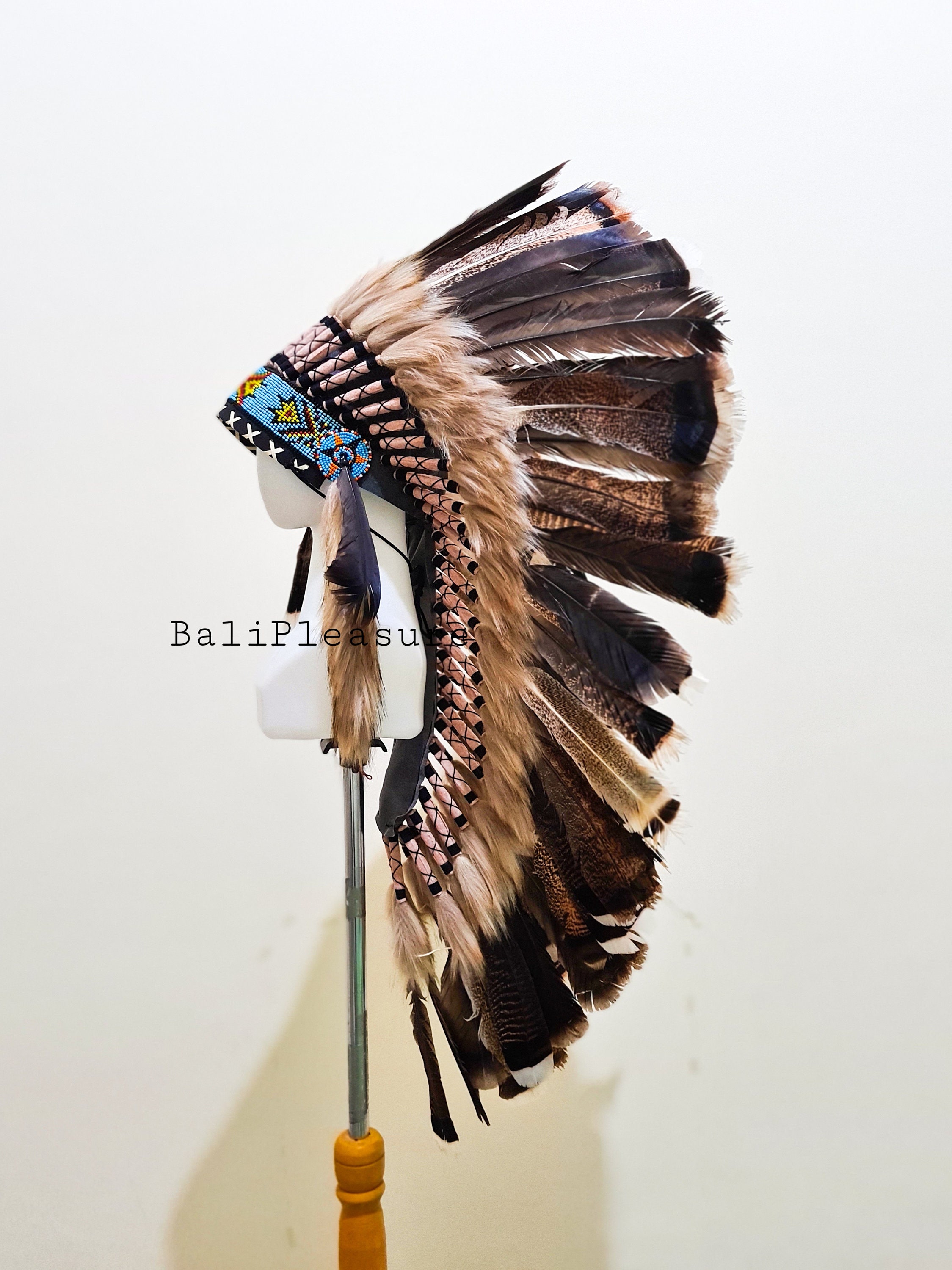 Native American Feather Headband