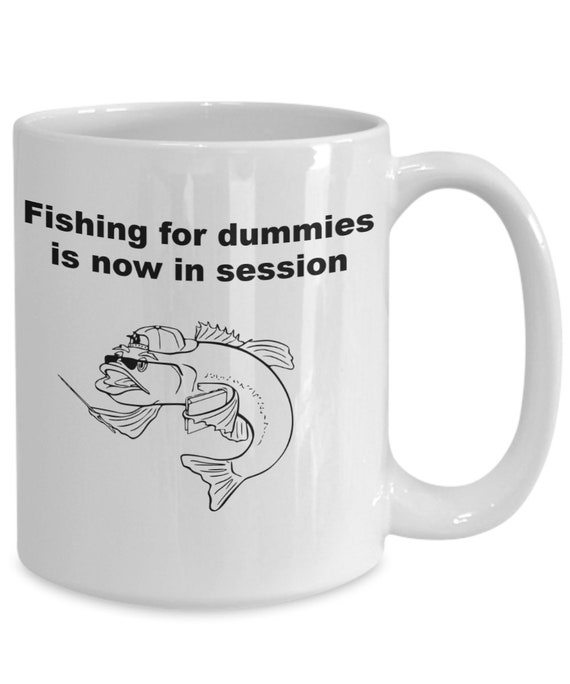 Fishing for Dummies is Now in Session Funny Fish Fishes | Etsy