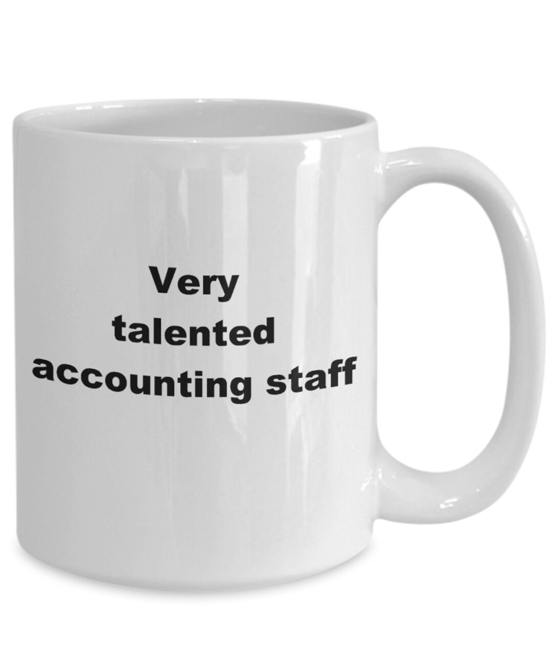 Very Talented Accounting Staff Ceramic Coffee Mug - Etsy