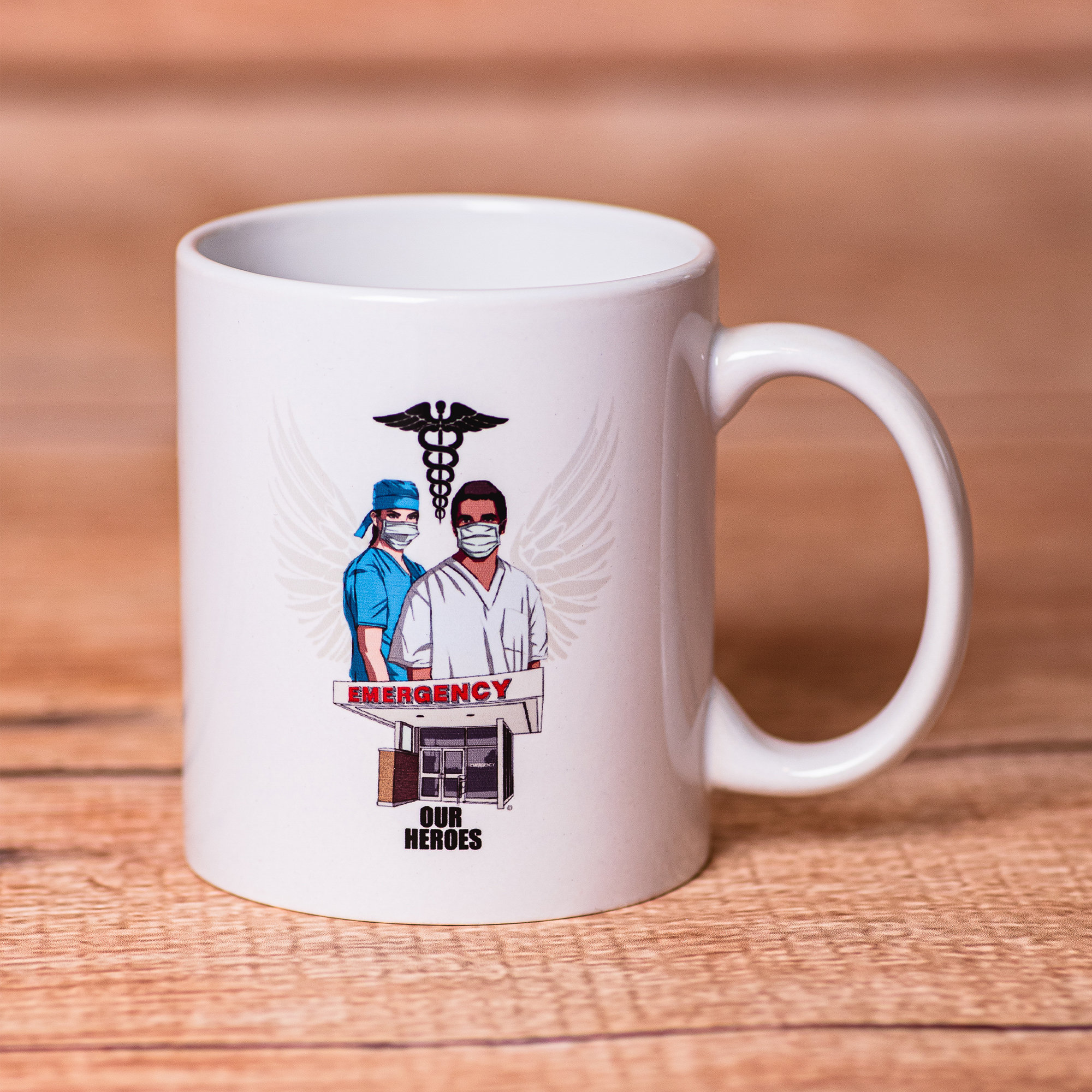 Healthcare Medical Hero's 11 OZ Ceramic Coffee Mug Cup Gift Doctor ...