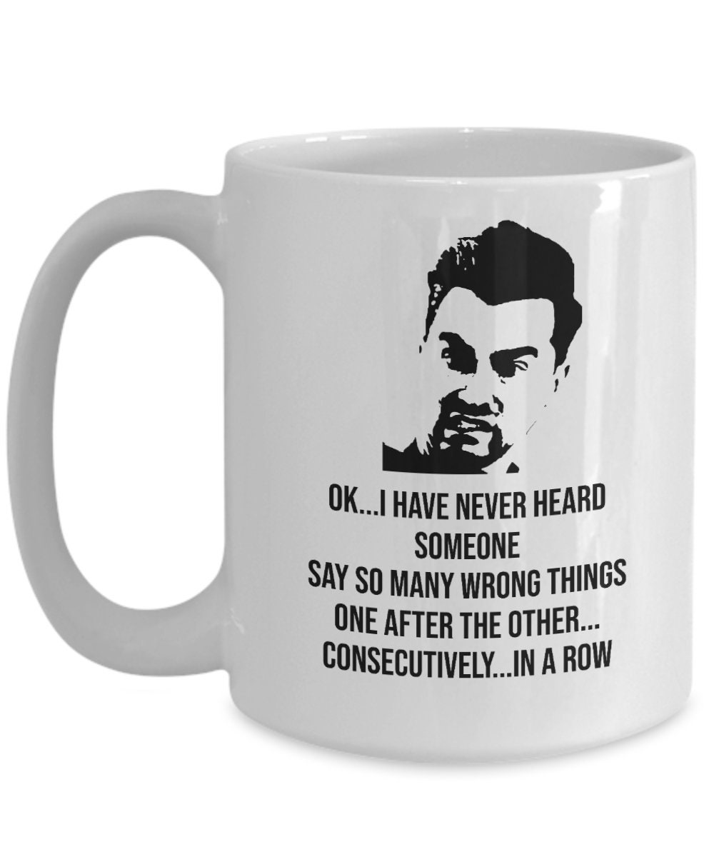 David Rose so Many Wrong Things Funny Saying Coffee Mug Cup Gift - Etsy