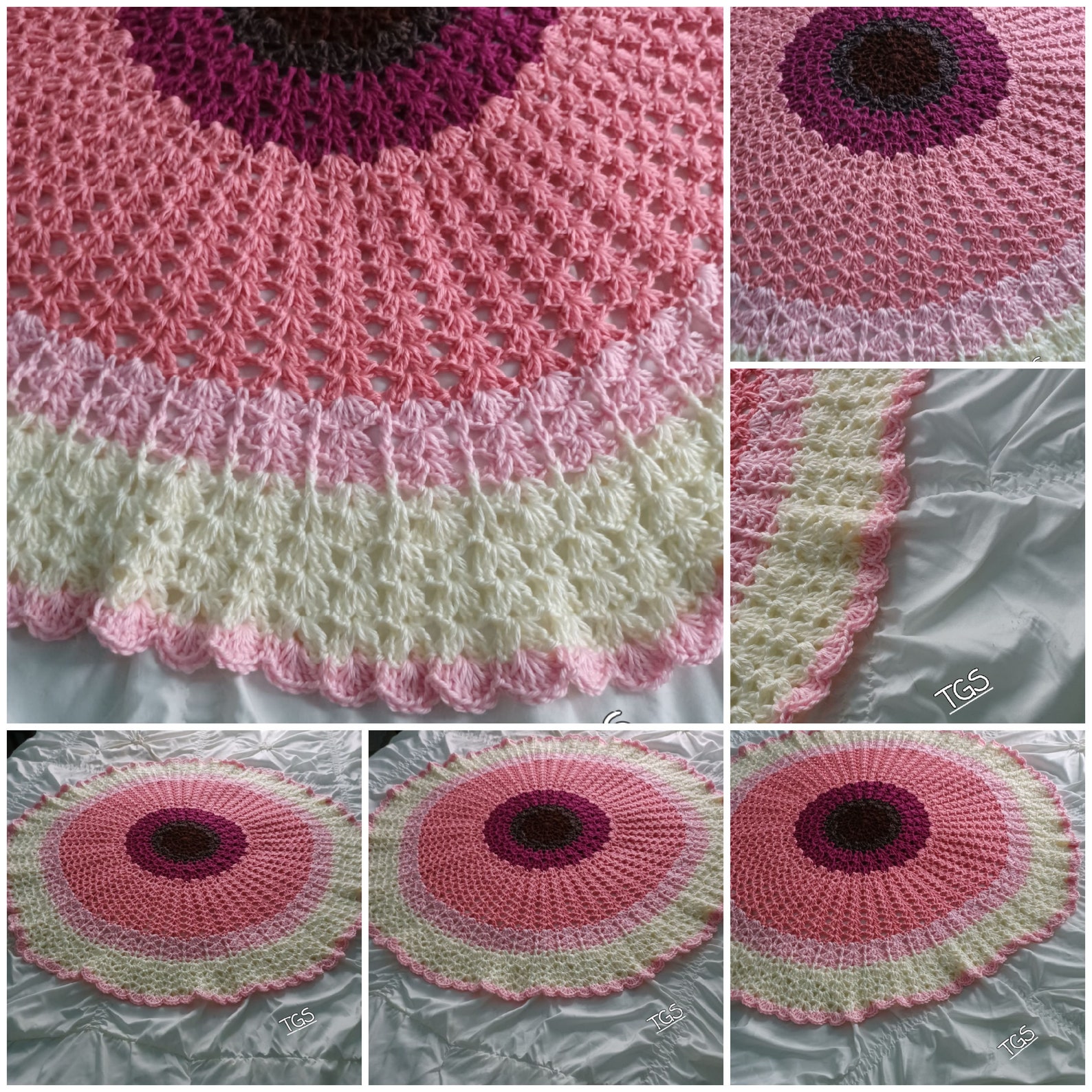 Shells & Fans Pattern PDF Download Craft Supply Afghan - Etsy