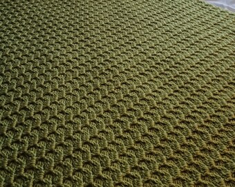 Chartreuse Throw Blanket - Etsy