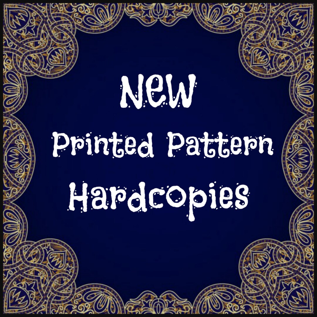 Crochet Print Out, Large/bold Print Pattern, Poster Size Graph ...