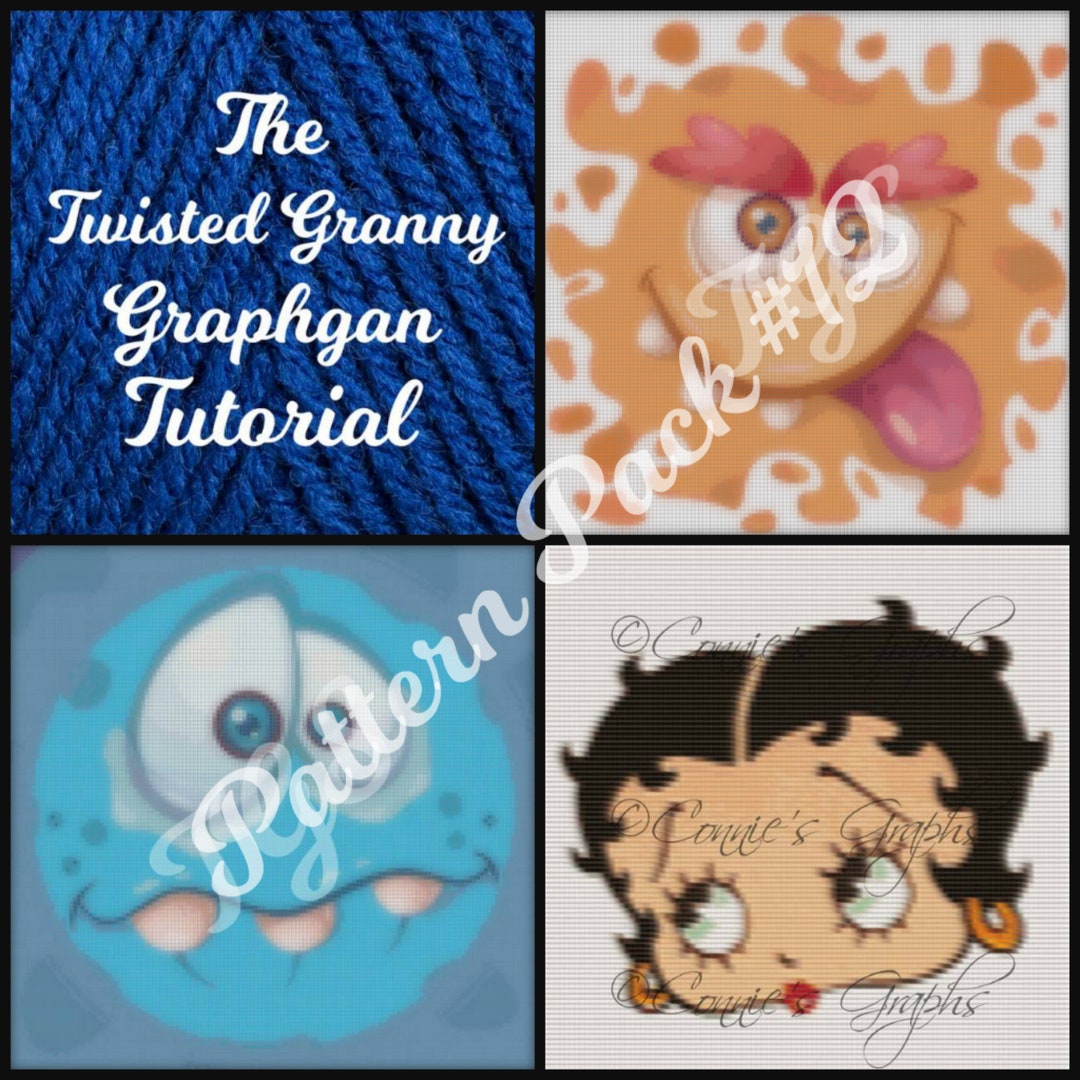 Basic Graph/pattern Pack 12, Written Pattern PDF, DIY Graph, Full-color ...