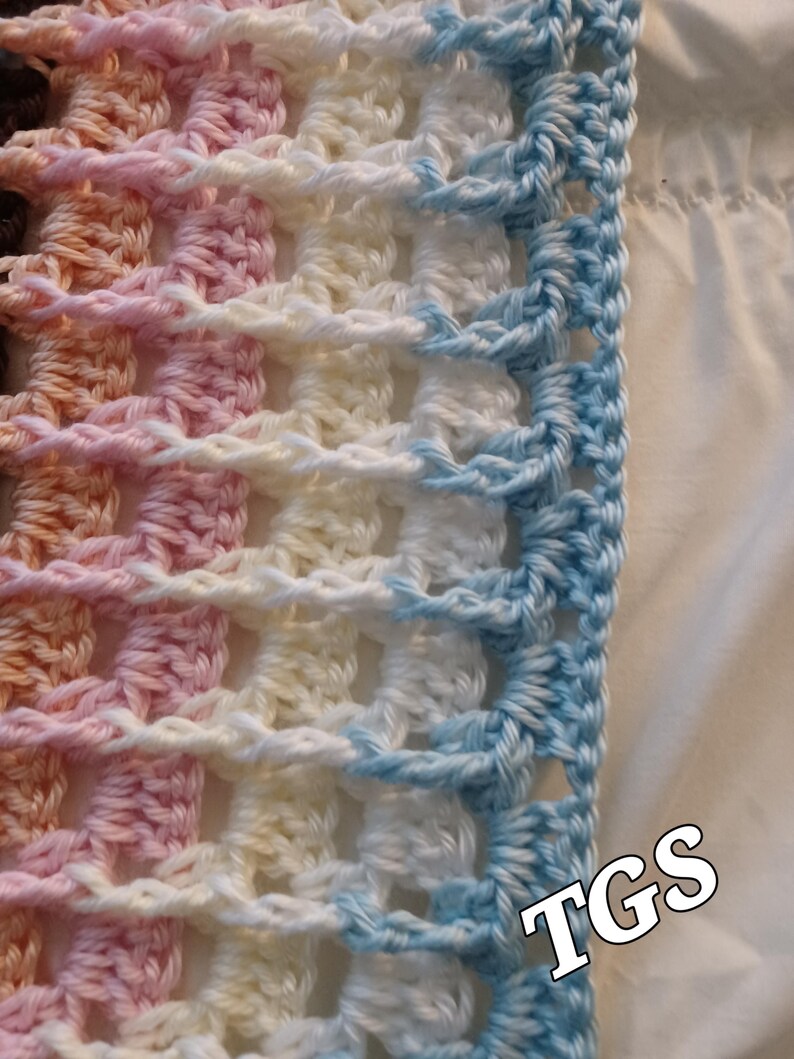 NEW. Modern Country Blanket Pattern. Crochet Pattern PDF. Download or ...