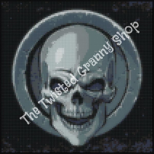 Skull Graph Crochet Pattern - Etsy