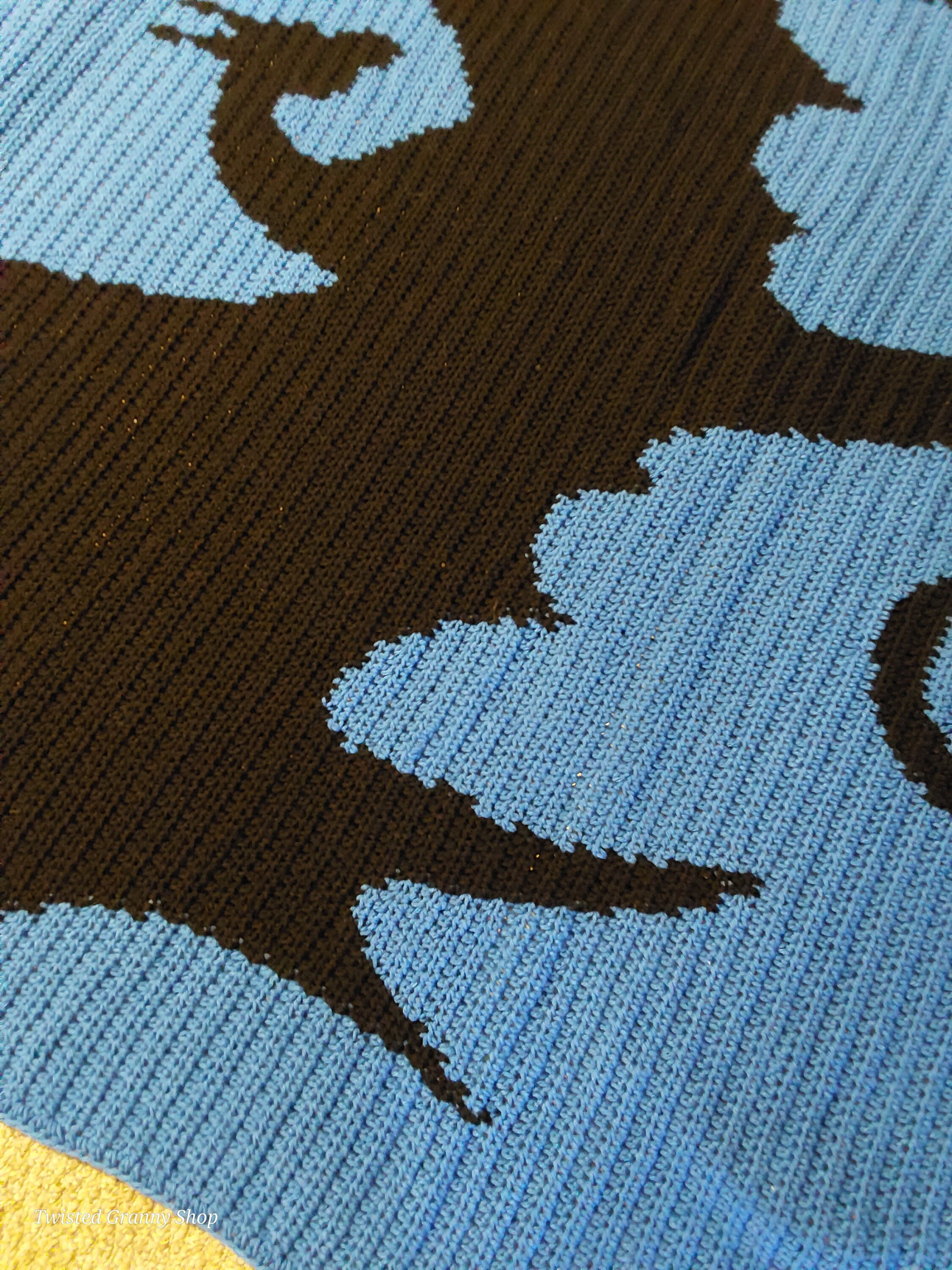 Dragon in Flight-2 Graphgan/photo Crochet Pattern Craft Supply, DIY ...