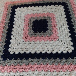 Sparkle Shells Custom Crochet Blanket Gift, Handmade Christmas Gift ...