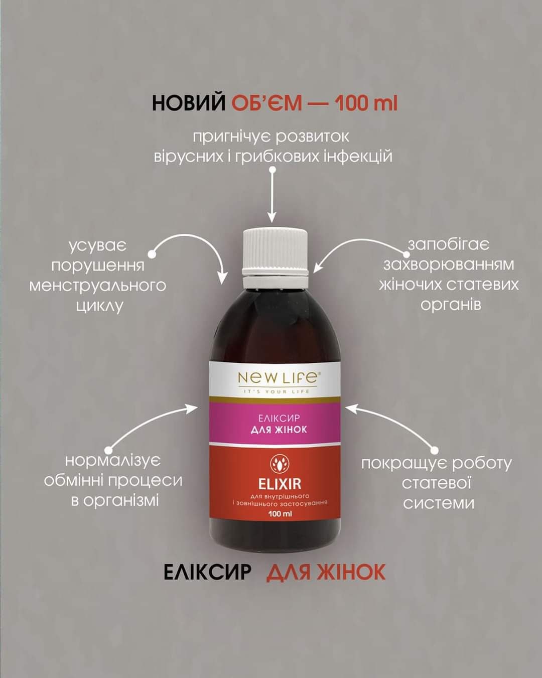 100% Natural Plant for Women Elixir Without Alcohol and Sugar 100 Ml - Etsy