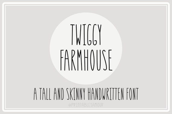Scrapbooking Clip Art & Image Files Handwritten Font Farmhouse Style ...
