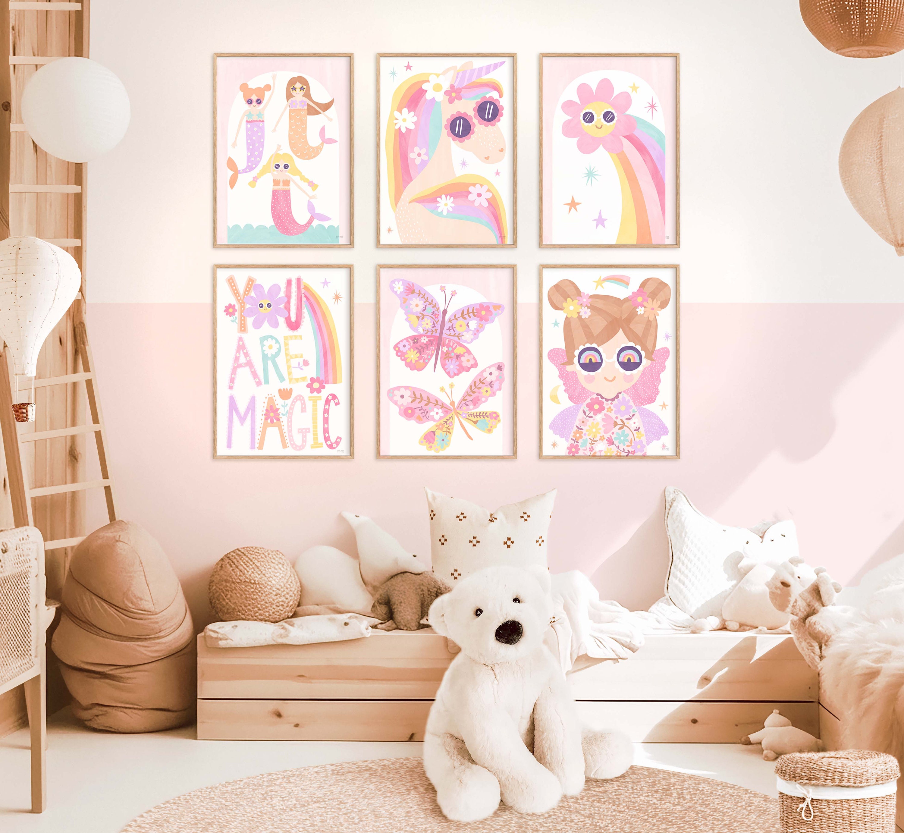 Pip+phee Magical Daisy Fairy, Mermaid & Unicorn Collection - Pastel ...