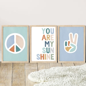 Pip+phee Peace Out Sunshine Print Set - Choose 1, 2 or 3 - Boys Teen ...