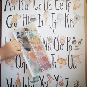 Digital File of Pip+phee Alphabet Printable - Playroom - Baby Nursery ...