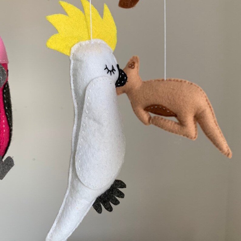 Australian Animal Felt Baby Mobile - Etsy Australia