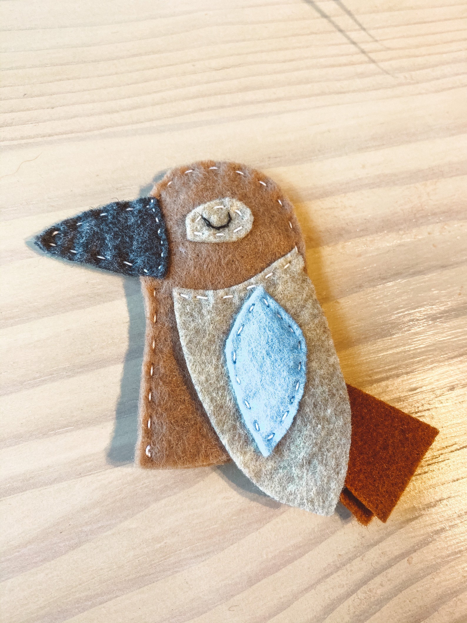 Set of Five Australian Animal Finger Puppets - Etsy Australia