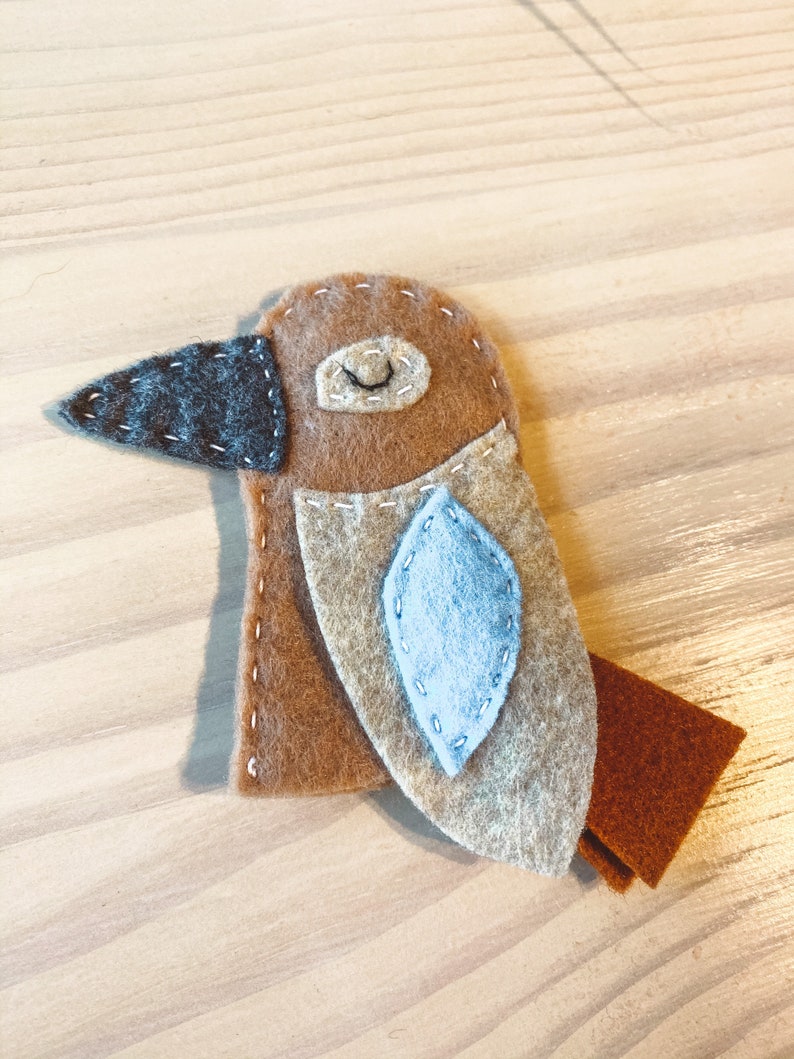 Set of Five Australian Animal Finger Puppets - Etsy Australia