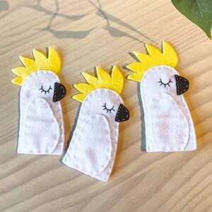 Set of Five Australian Animal Finger Puppets - Etsy Australia