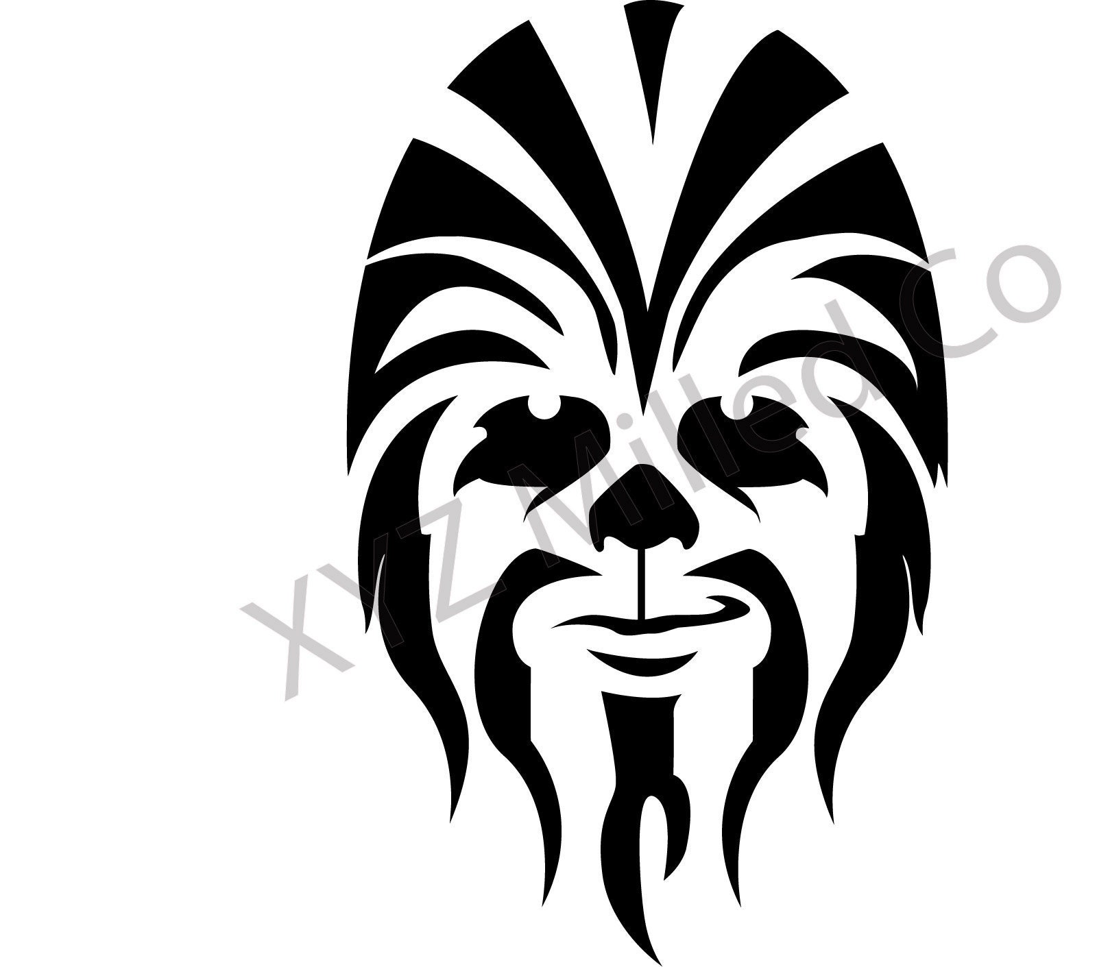 Chewie Wookie SVG Cricut, Silhouette, Vinyl, Car Sticker MTFBWY - Etsy