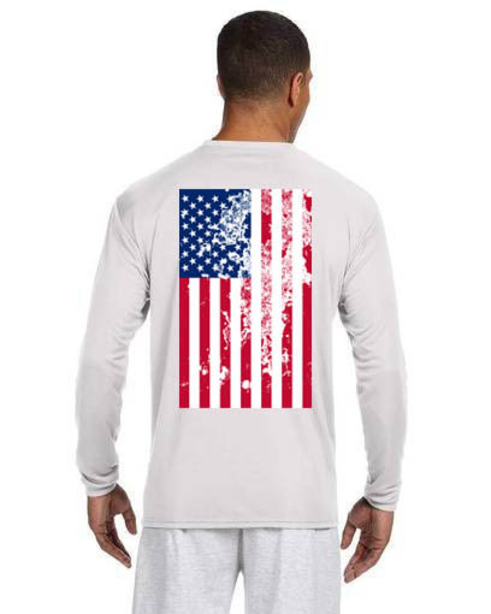 Distressed American Flag SVG DXF JPG Png Digital Design for Sublimation ...