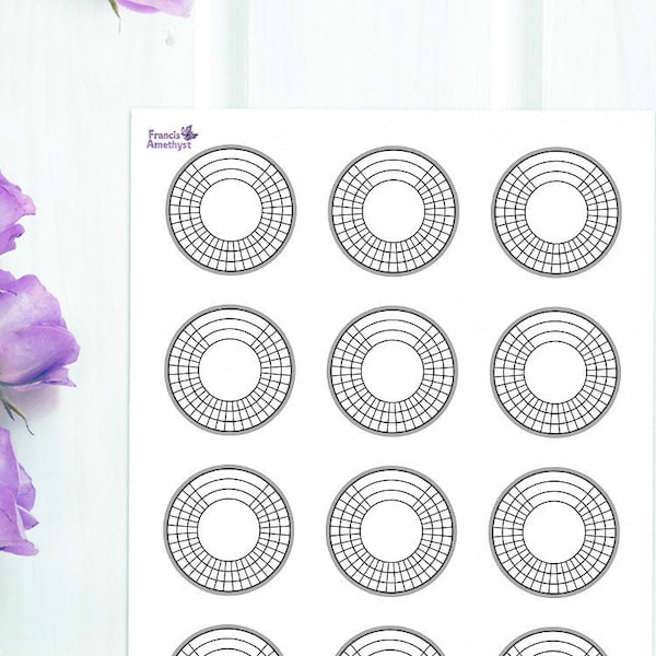 Circle Tracker - Etsy