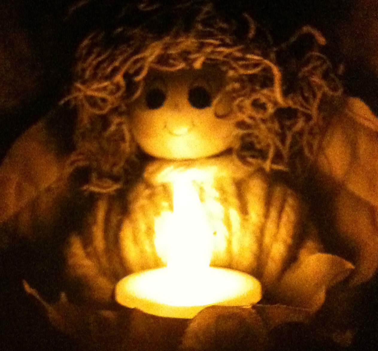 April Birthstone Light up Angel - Etsy