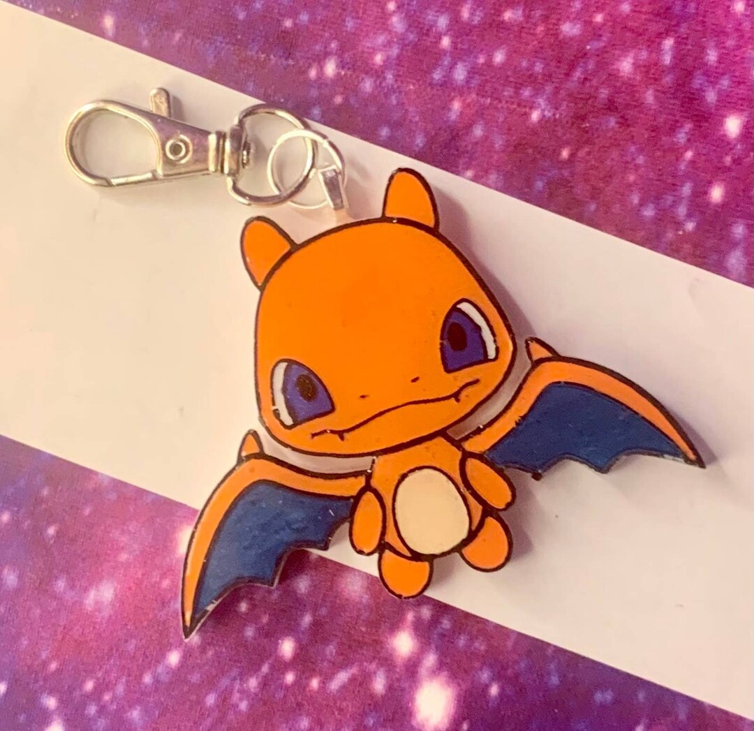 Charizard Bag Charm Pocket Monsters Pokémon Stocking - Etsy