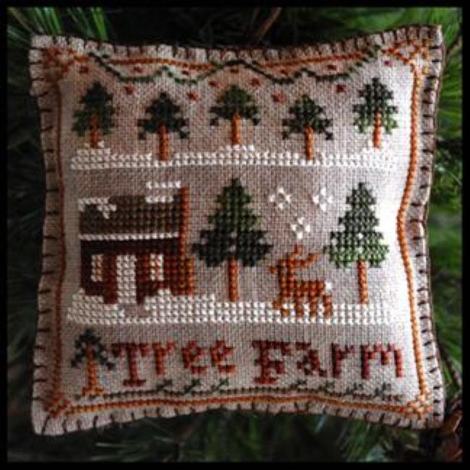 Tree Farm Counted Cross Stitch Chart by Little House Needleworks ...