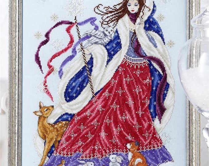 The Snow Queen Counted Cross Stitch Pattern by Joan Elliott Design - Etsy