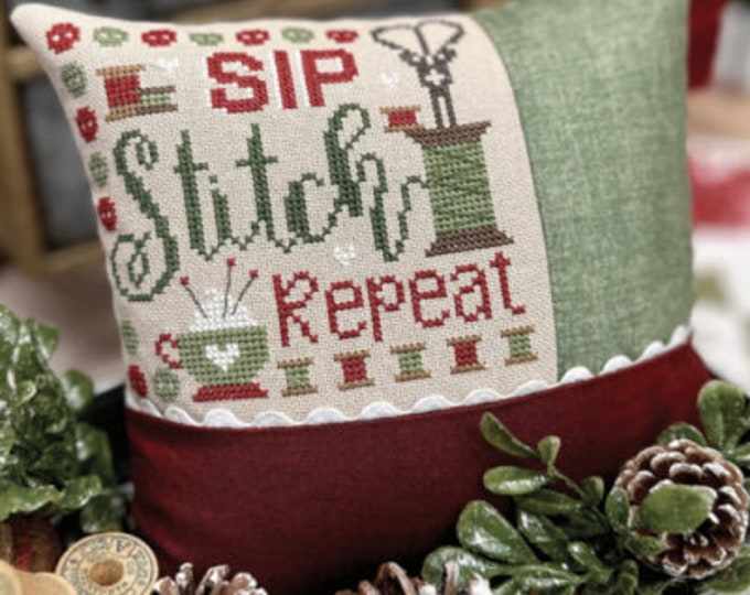 Primrose Cottage Stitches Counted Cross Stitch Chart ~ Sip, Stitch ...