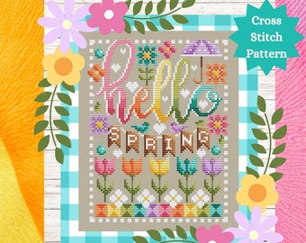 Spring Home by Shannon Christine Designs Counted Cross Stitch Pattern ...