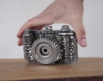 Metal Art Camera Sculpture - Etsy