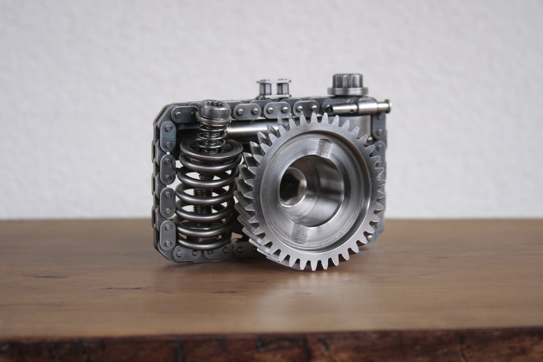 Metal Art Camera Sculpture / Photography Gift / Mechanical Camera - Etsy