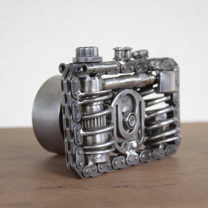 Metal Art Camera Sculpture / Photography Gift / Mechanical Camera - Etsy