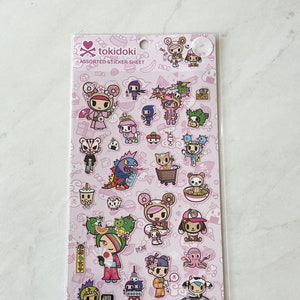 Daiso Tokidoki Sticker Sheet - Etsy