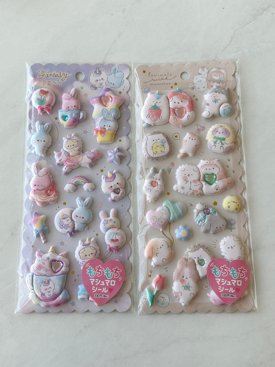2023 Marshmallow Seal Puffy Sticker Sheet With Gem Embellishments - Etsy