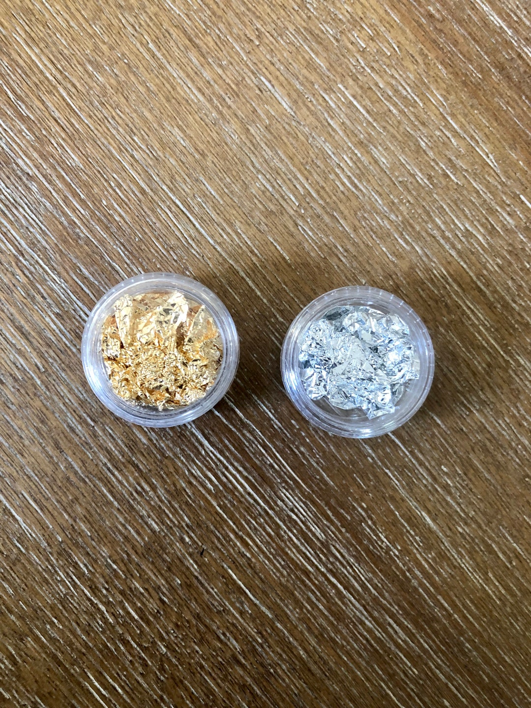 Gold or Silver Flake Foil Sheet - Etsy