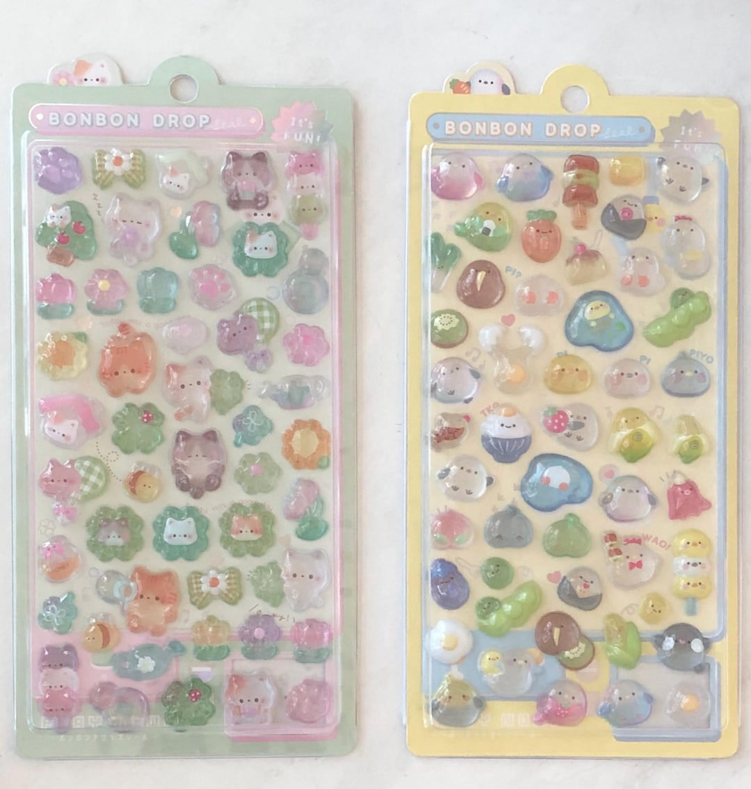 Bonbon Drop Seal Stickers - Etsy