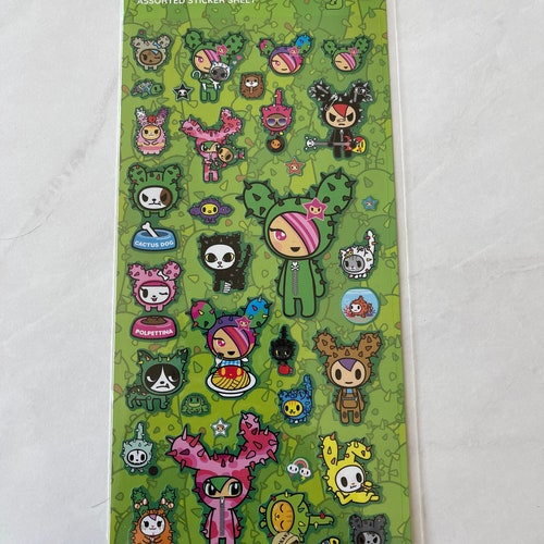 Daiso Tokidoki Sticker Sheet - Etsy