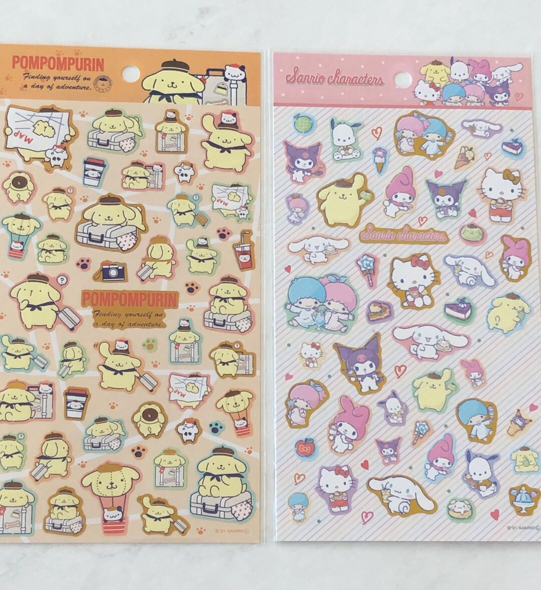 D109-D110 2021 Gold Accent Sticker Sheet - Etsy