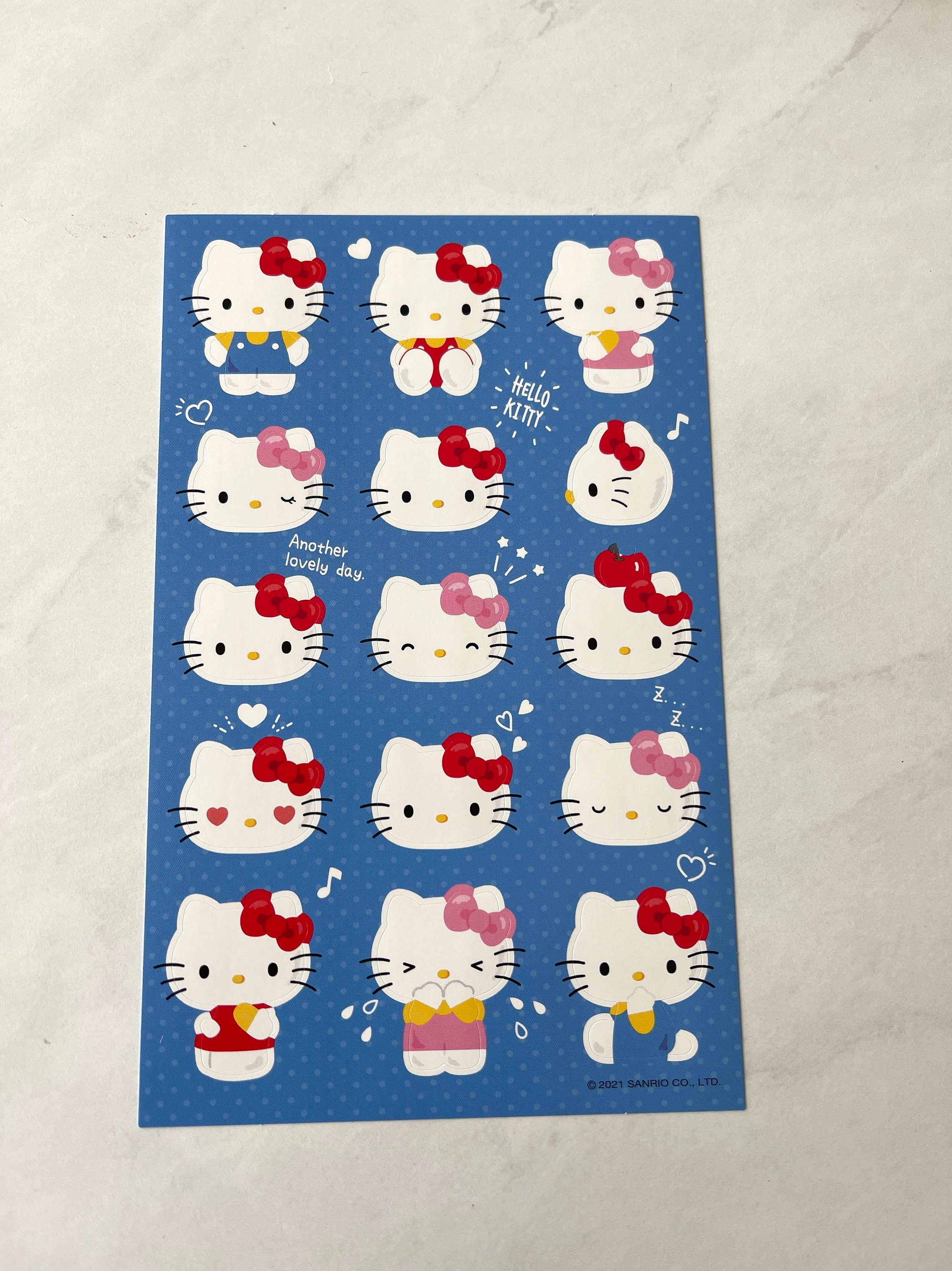 2021 Sticker Sheet Individually Sold - Etsy